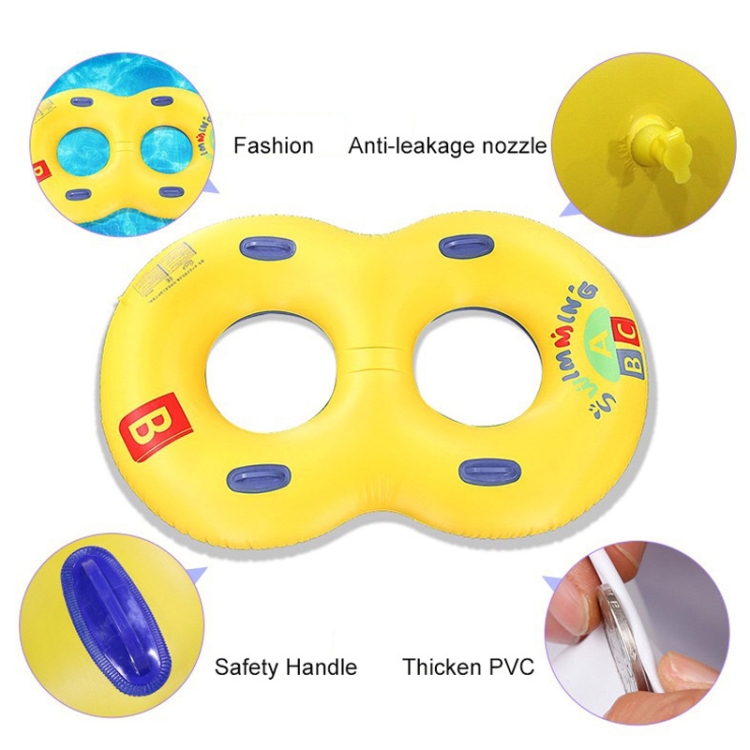 Inflatable Two People Lovers Couples Swimming Ring Pool Float Chair ...