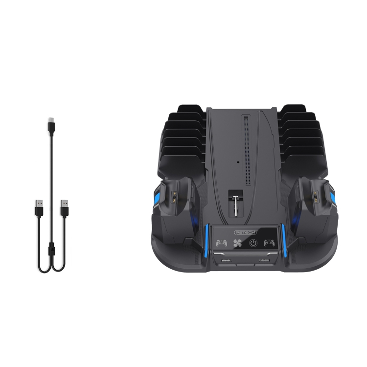 For Sony PS5 Slim PGTECH GP-521 Handle Charging Base Host Cooling Rack ...