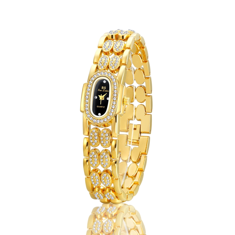 BS Bee Sister Stainless Steel Ladies Bracelet Watch Diamond Wristwatch ...
