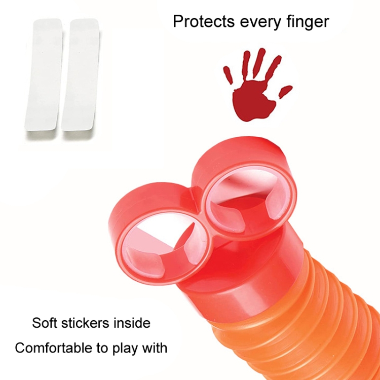 Finger Stretching Tube Finger Poppers Fidget Toy Decompression Toy ...