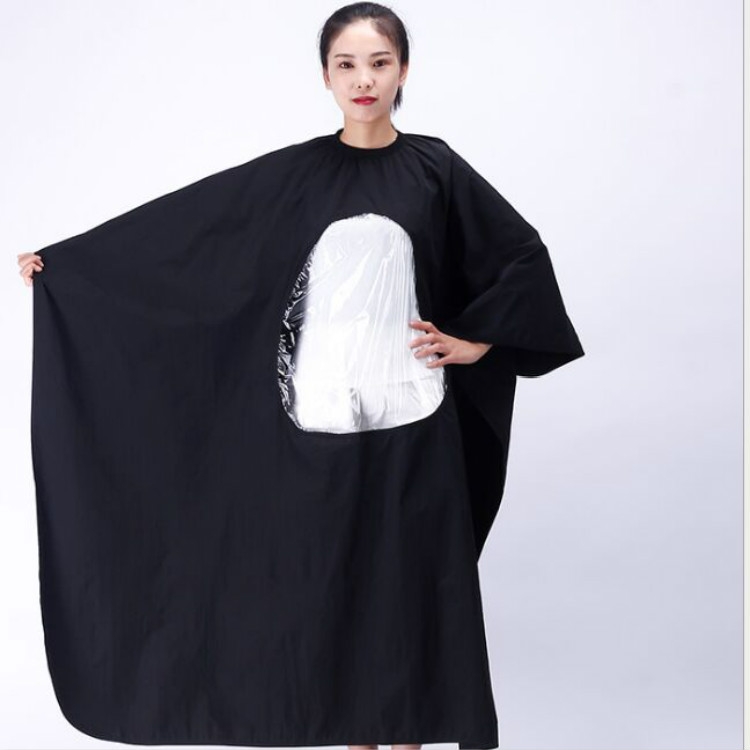 Waterproof Transparent and Visible Increase Haircut Cloth Adult Haircut ...