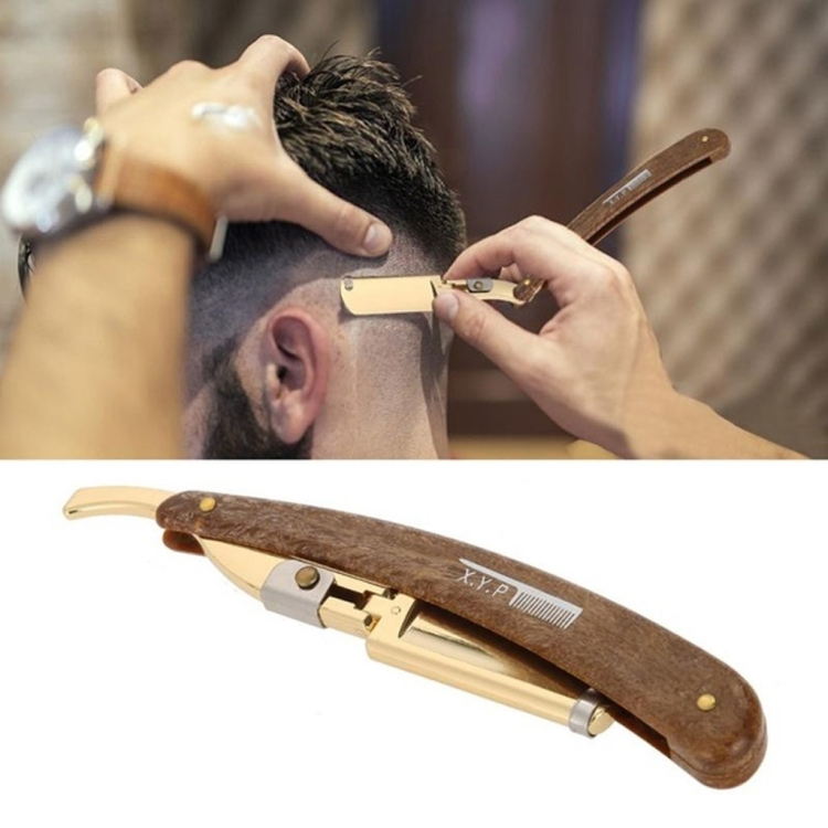 Manual Razor Folding Wooden Handle Men's Razor - Buy Online at Best ...