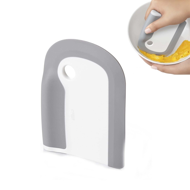 Kitchen Integrated Soft Rubber Scraper Plate Cleaning Tool - Buy Online ...