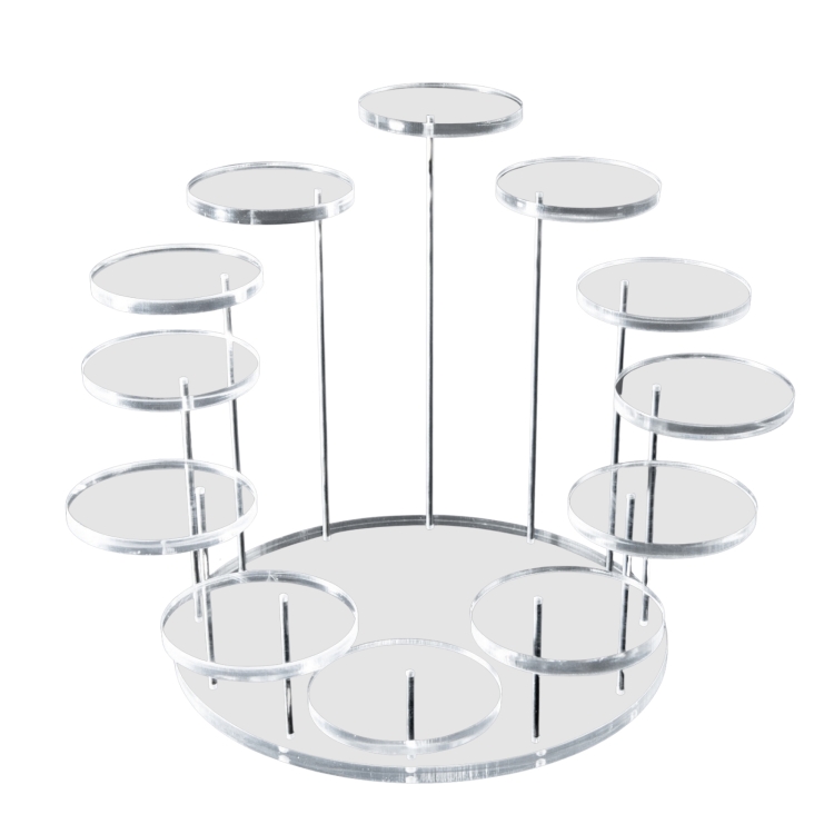 12 Rounds Base Acrylic Jewelry Ring Display Stand - Buy Online at Best ...