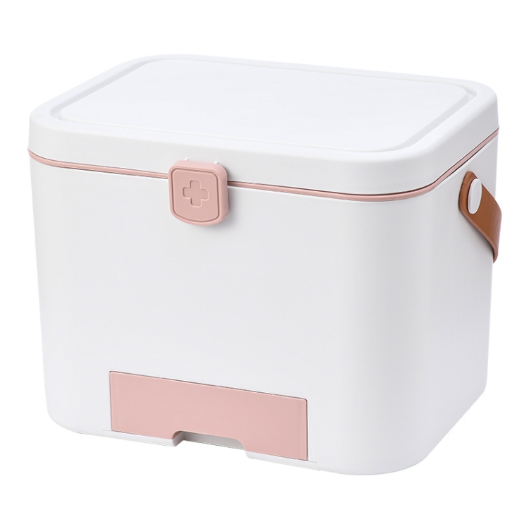 Portable Layered Compartment Medicine Box With Lock - Buy Online at ...