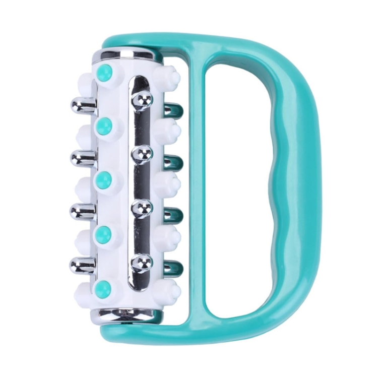 Handheld Curved Five-row Iron Column Roller Soothing Massager - Buy ...