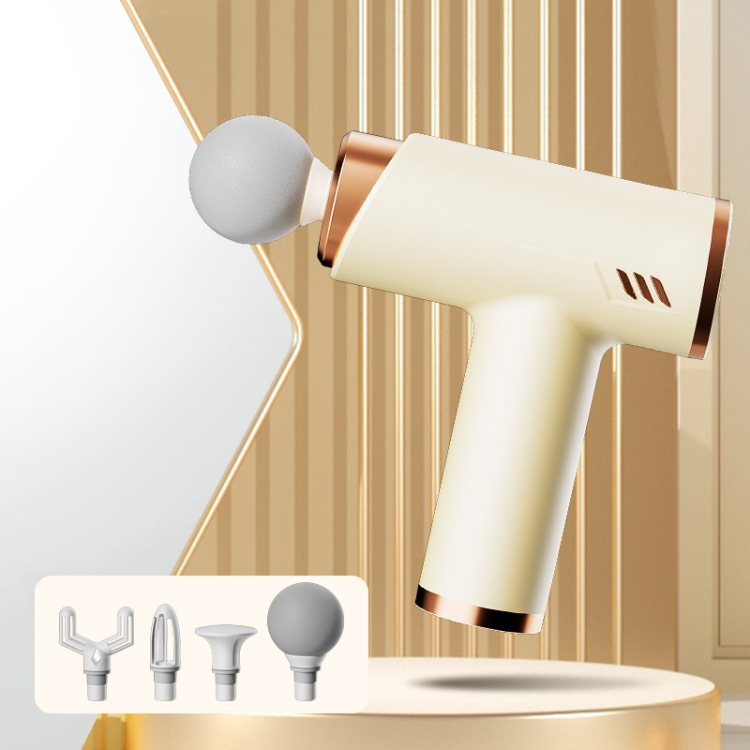 LCD Variable Frequency Silent Fascia Gun High Frequency Vibration ...