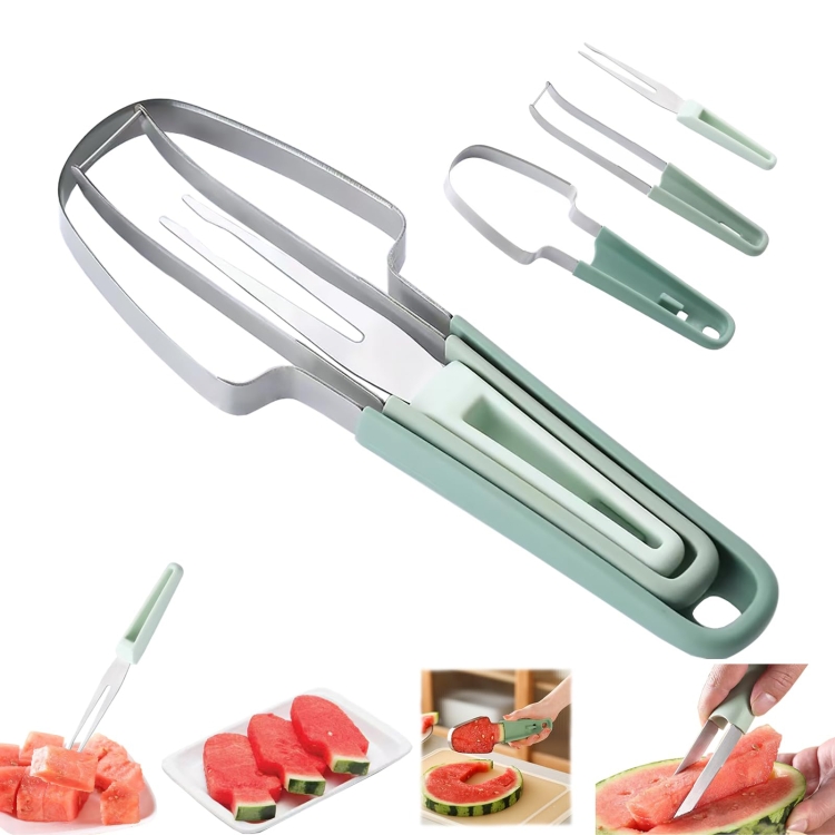 3-in-1 Watermelon Tools Stainless Steel Watermelon Popsicle Cutter ...