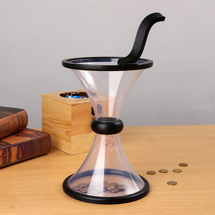 Vortex Bank Decompression Transparent Funnel Gravity Rotating Coin ...