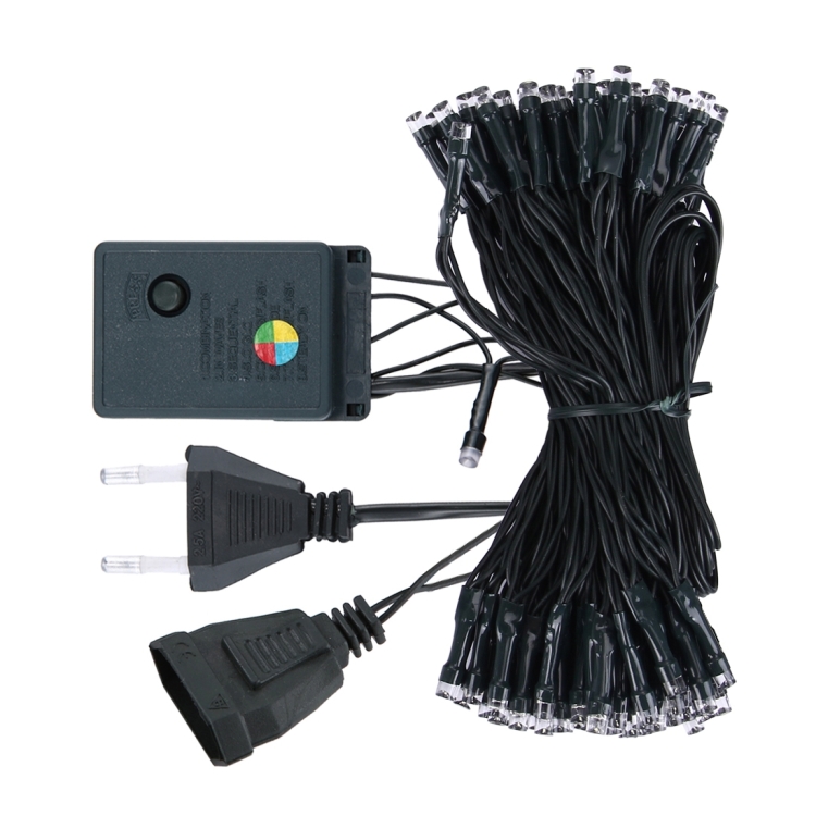 100 LED RGB Light with Controller, Flashing / Fading / Chasing Effect ...