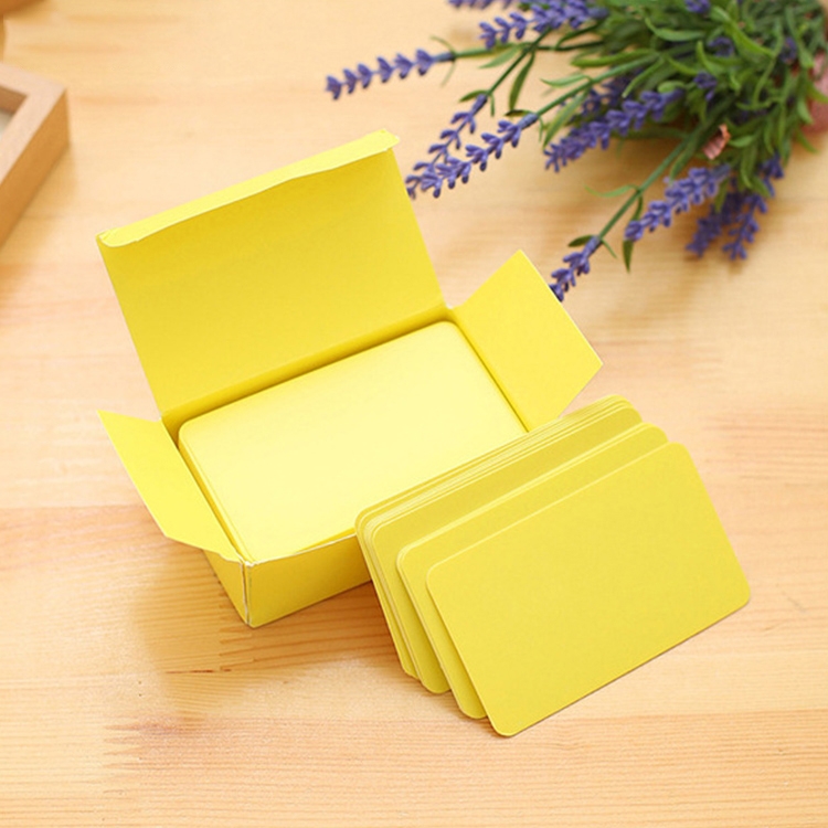 Memory Cards Blank DIY Graffiti Word Cards Small Memo Pad Blocks ...
