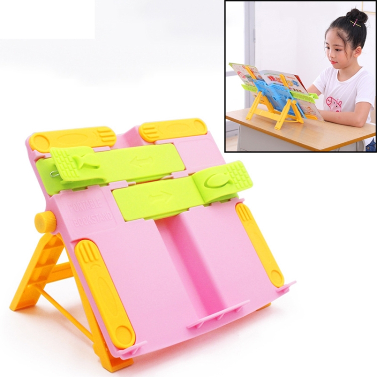 Creative Folding Bookshelf Upgraded Portable Folding Student Book Stand ...