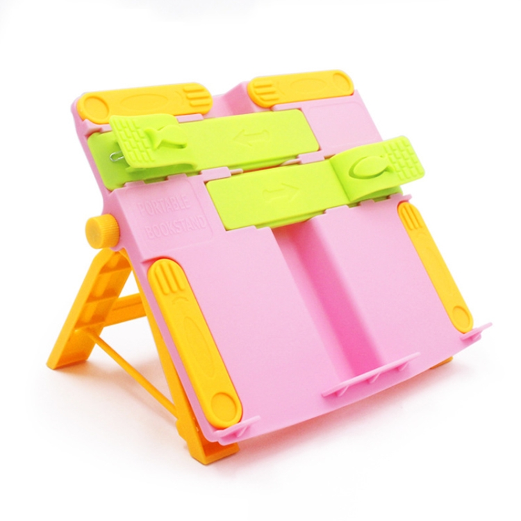 Creative Folding Bookshelf Upgraded Portable Folding Student Book Stand ...