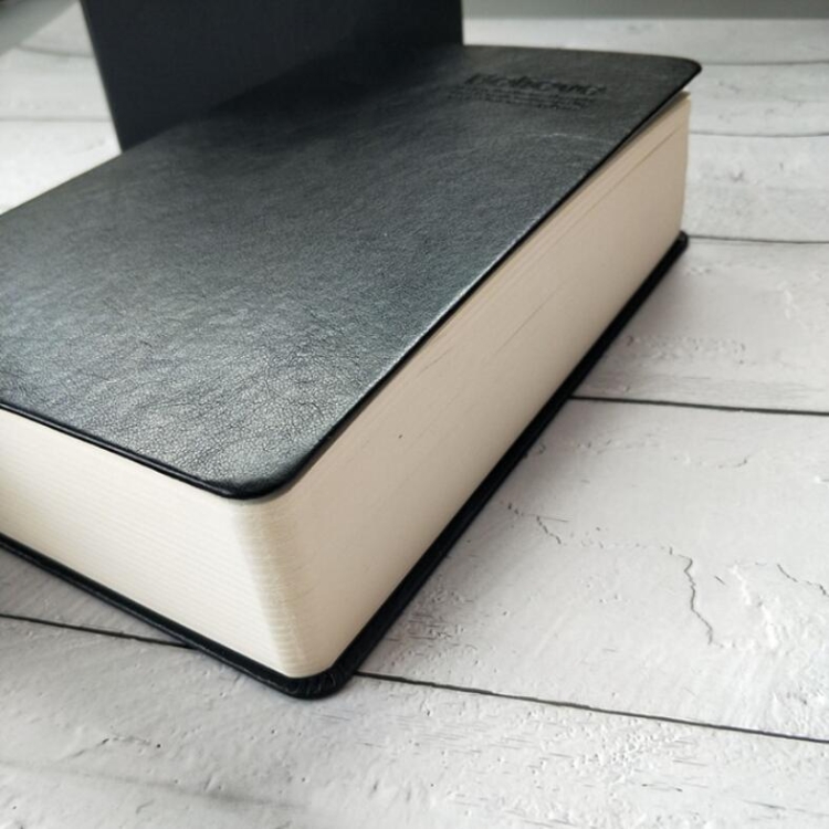 Ultra-Thick Retro Simple Lmitation Leather Thick Horizontal Blank ...