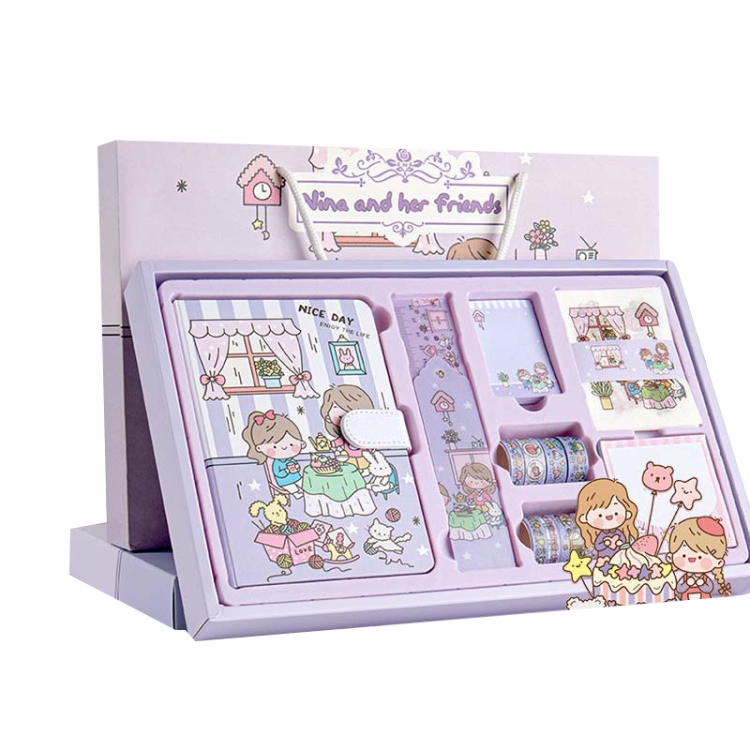 Tape Sticker Students Handbook Cute Cartoon Stationery Set - Buy Online ...