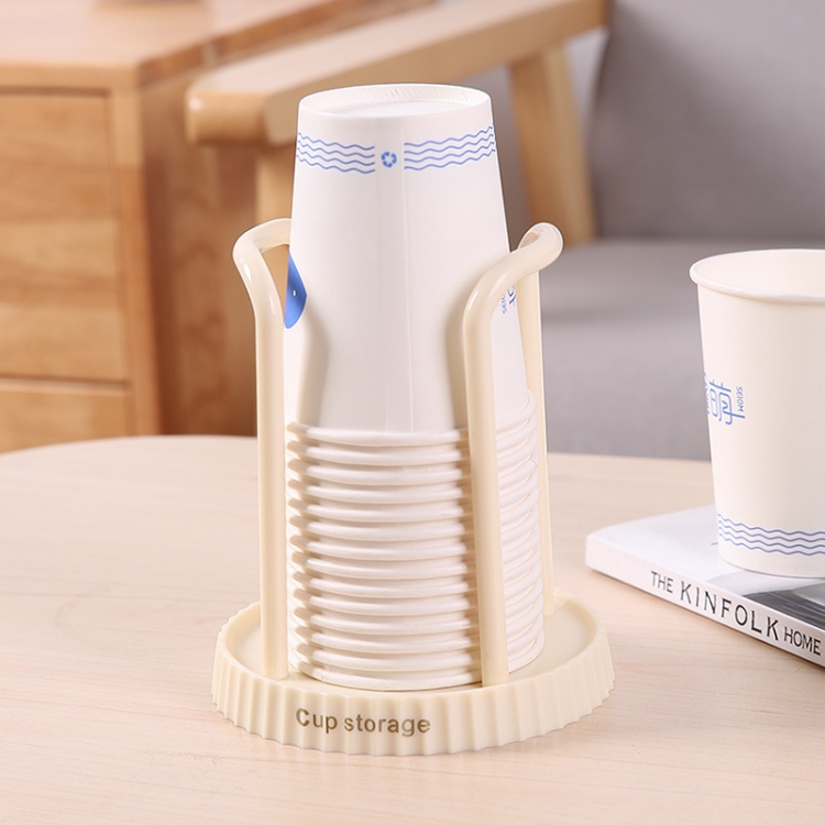 Household Disposable Cup Storage Rack Multifunctional Desktop Coffee ...