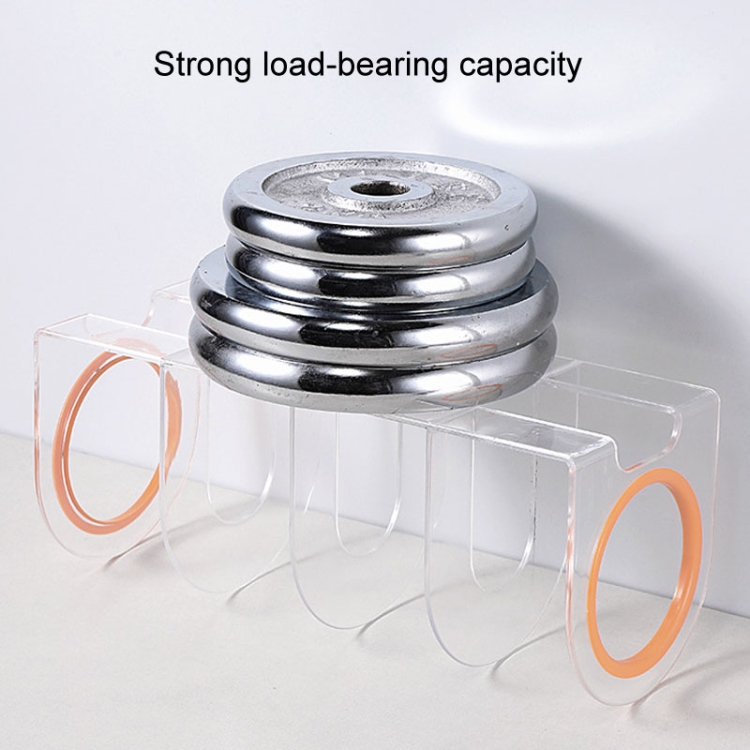 Book Riser Stand Desktop Book Storage Shelf Student Transparent Book ...