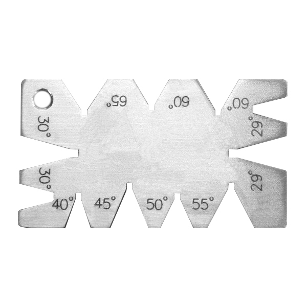 Stainless Steel Screw Thread Cutting Angle Gauge Measuring Tool - Buy ...