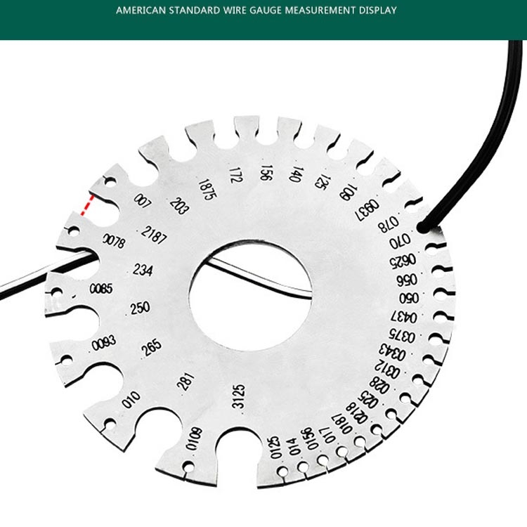 Stainless Steel Wire Gauge Model Weld Inspection Ruler Thickness Ruler ...