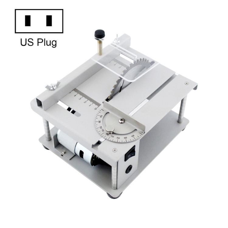 150W Miniature Precision Table Saw Mini Chainsaw Portable Woodworking ...