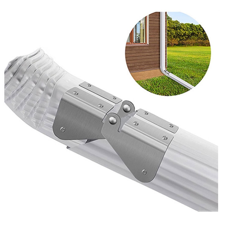 Gutter Extension Hinge Downspout Extension Flip-Up Hinge For Rectangle ...