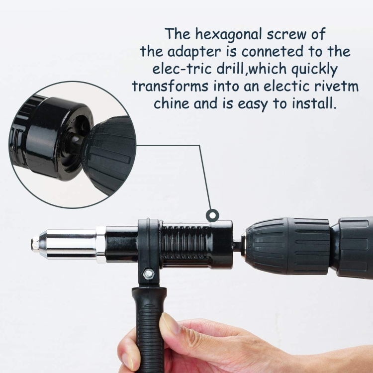 Electric Rivet Nut Machine Core Pulling Accessories Riveting Tools ...