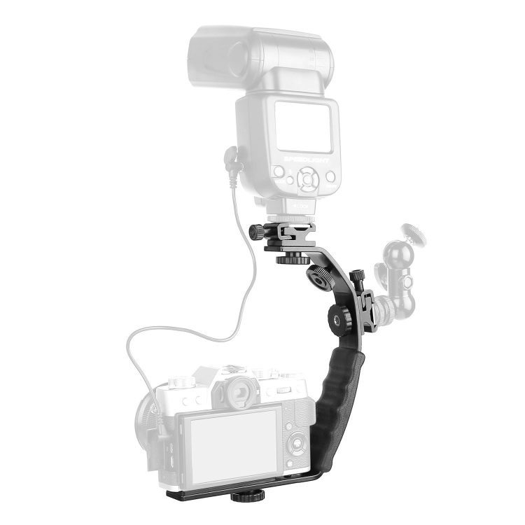 L-Shaped Aluminum Flash Bracket Camera Holder - Buy Online at Best ...