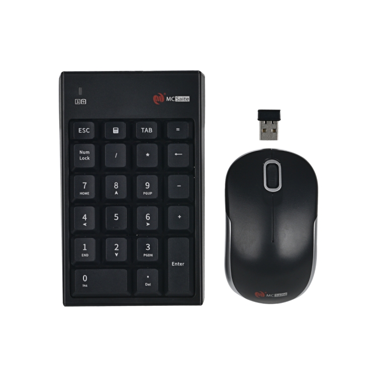 MC Saite MC-61CB 2.4GHz Wireless Mouse + 22 Keys Numeric Pan Keyboard ...