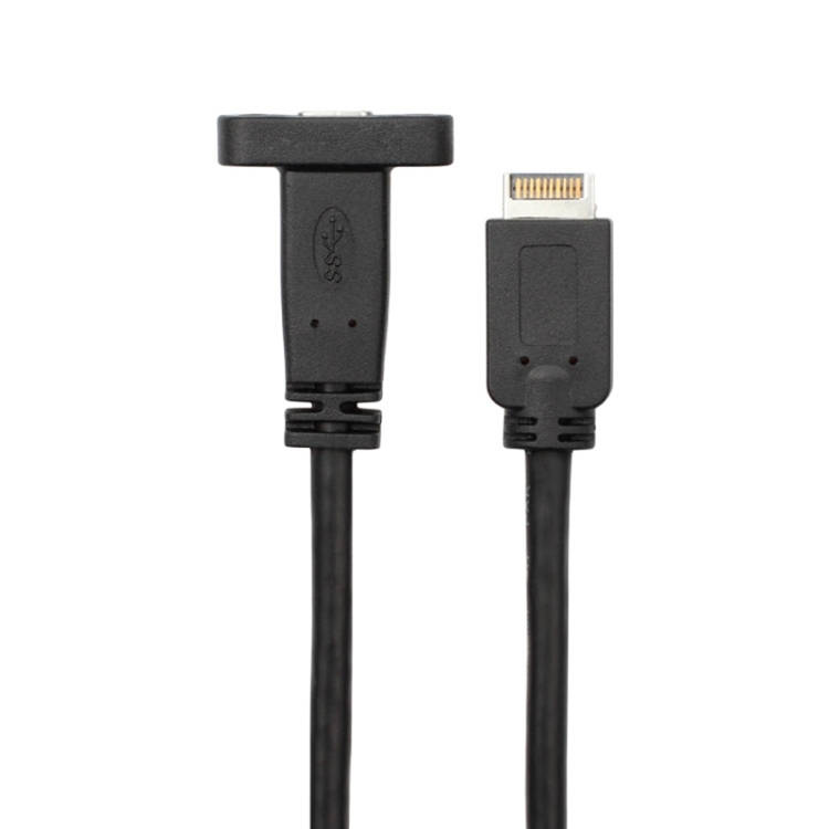 USB 3.1 Type-E to USB-C / Type-C Back Baffle Cable - Buy Online at Best ...