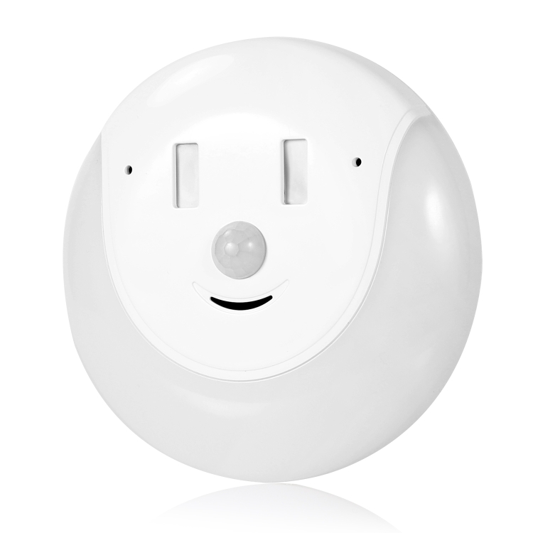 USB Charging Light & Human Body Sensing Control Smile Magnetic Night ...