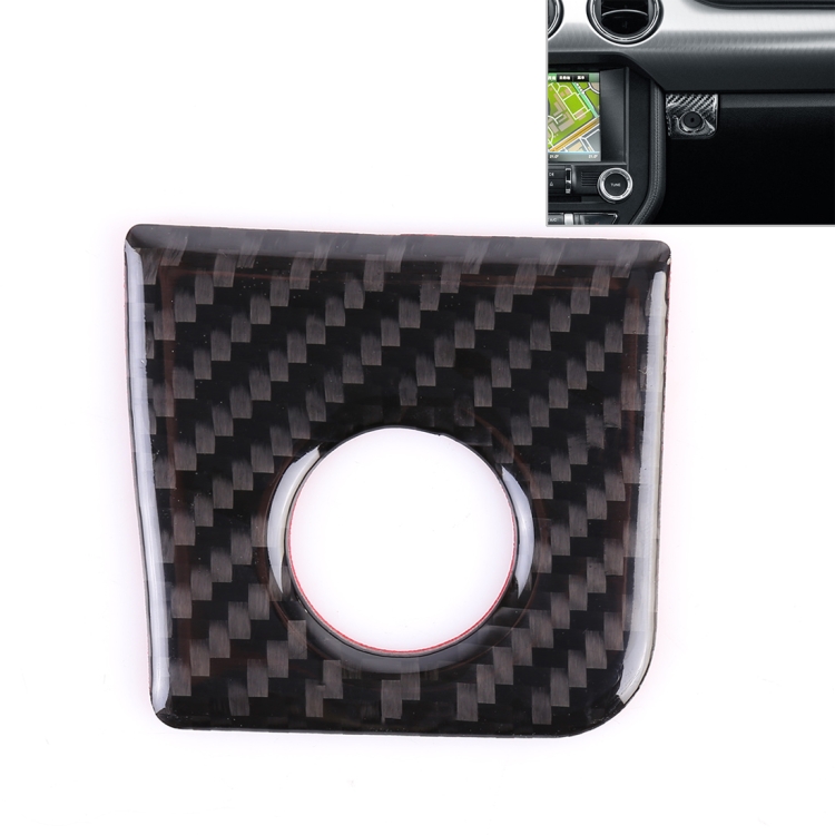 Car Copilot Storage Box Button Decorative Sticker for Ford Mustang 2015 ...