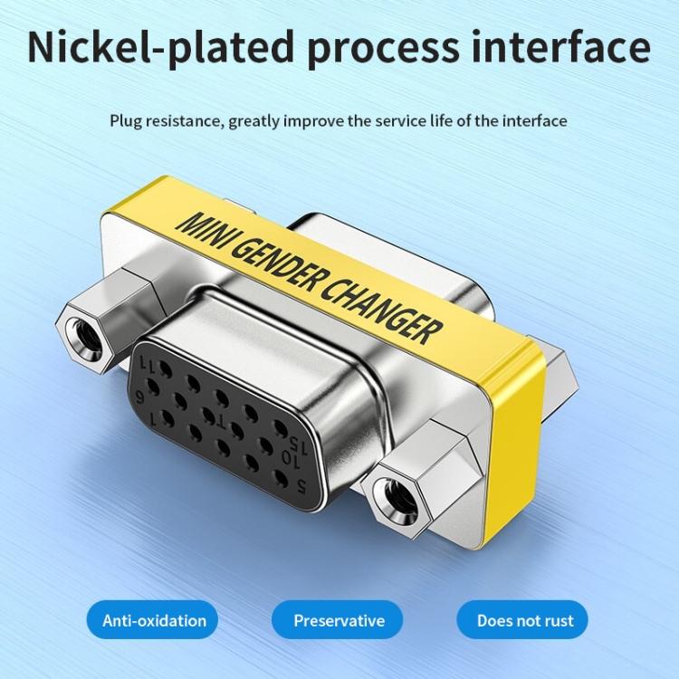 VGA 15Pin Female to VGA 15Pin Female adapter - Buy Online at Best Price ...