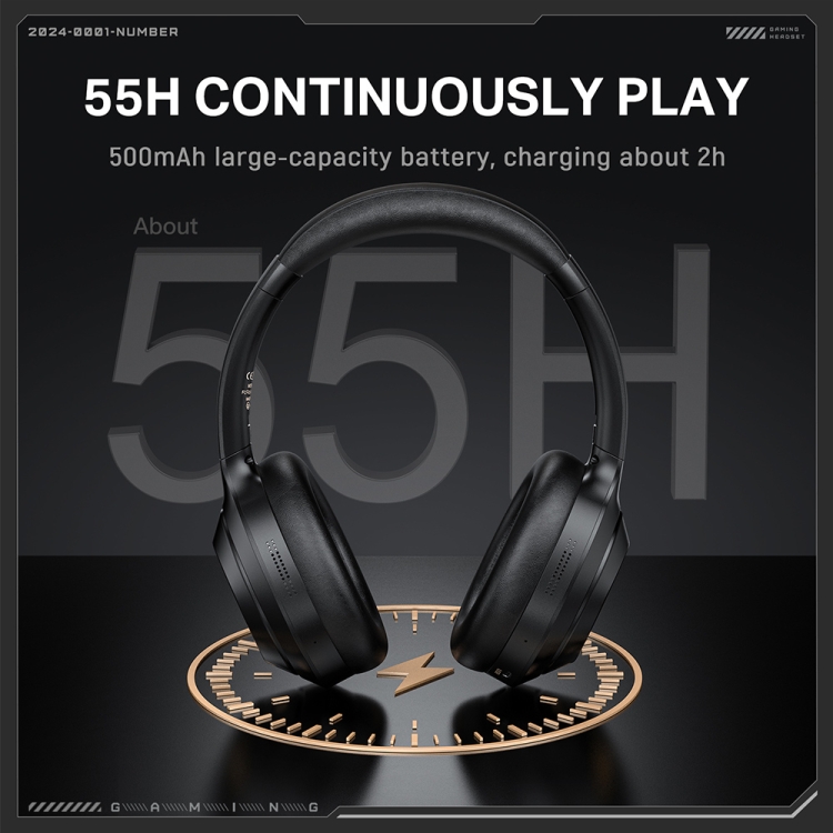 ONIKUMA GT811 Head-mounted Dual Noise Reduction Wireless Bluetooth ...