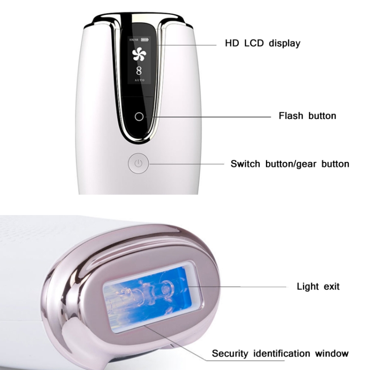 Ladies Laser Hair Removal Device Home IPL Photon Electric Skin ...