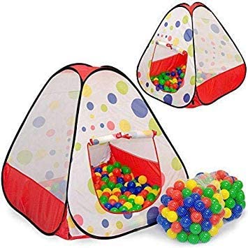 Play Tent with Ball Pool 60 Balls in Compact Pack - Buy Online at Best ...