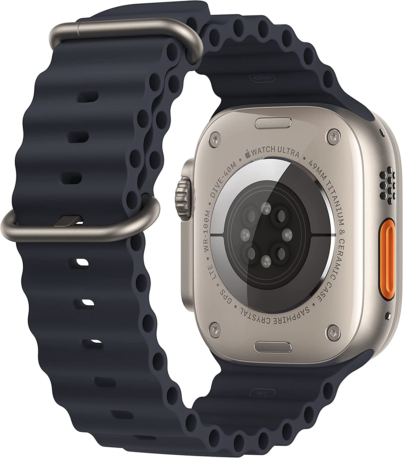 New Apple Watch Ultra GPS Cellular 49mm Titanium Case With Midnight New Apple Watch Ultra GPS Cellular 49mm Titanium Case With Midnight