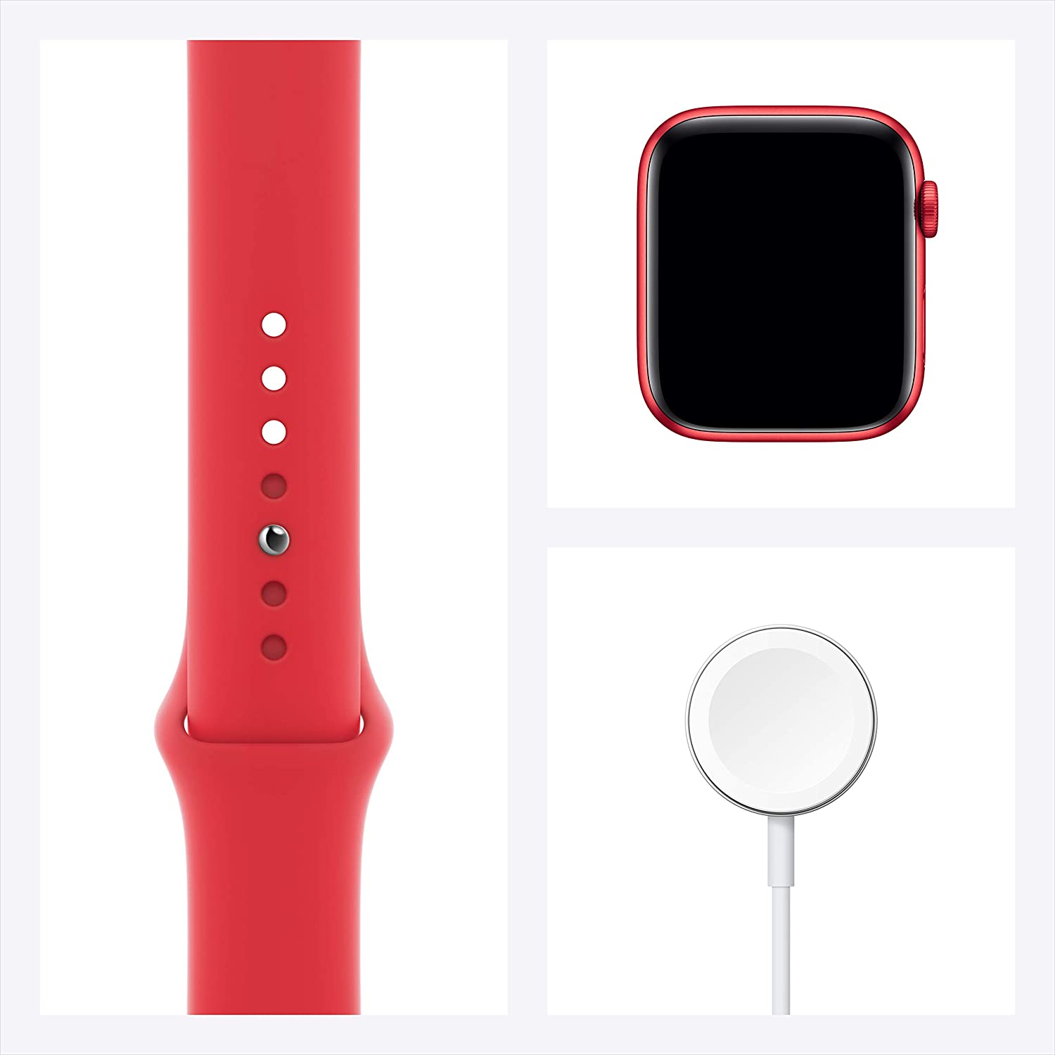 Apple Watch Series 6 (GPS, 40mm) - PRODUCT(RED) - Aluminum Case with ...